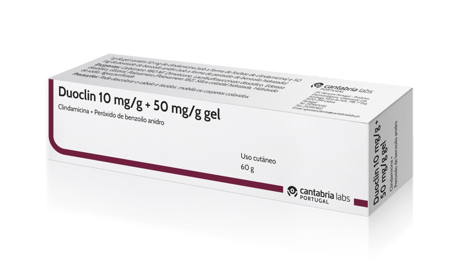 DuoClin Gel: Prospecto, dosis y usos