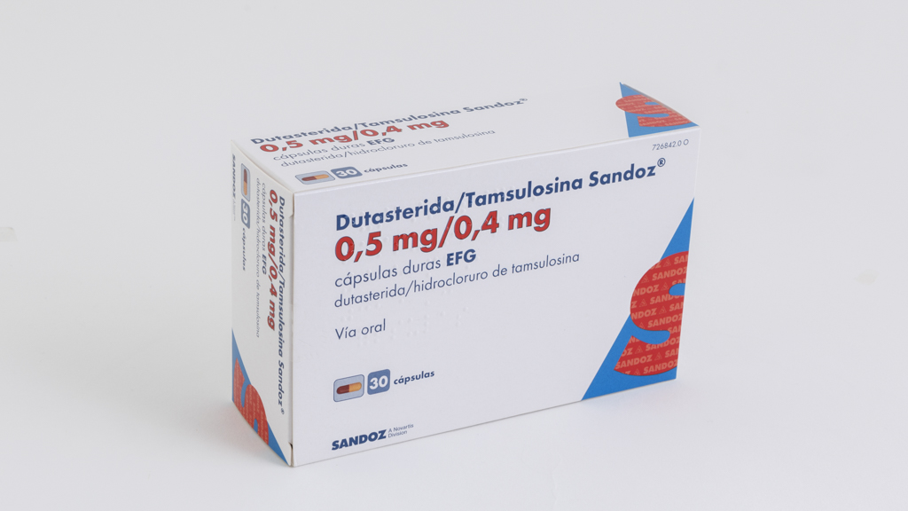 Dutasterida/Tamsulosina Sandoz: Cómo tomarlo, prospecto y dosis recomendada