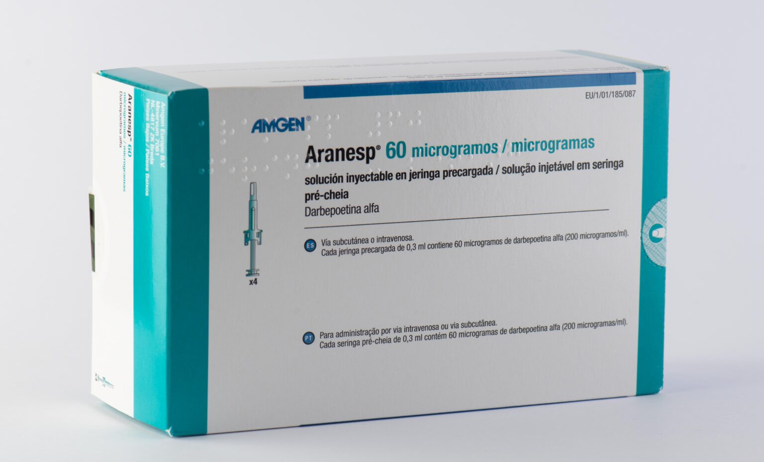 Ficha Técnica Aranesp 60 microgramos: Solución Inyectable en Jeringa ...