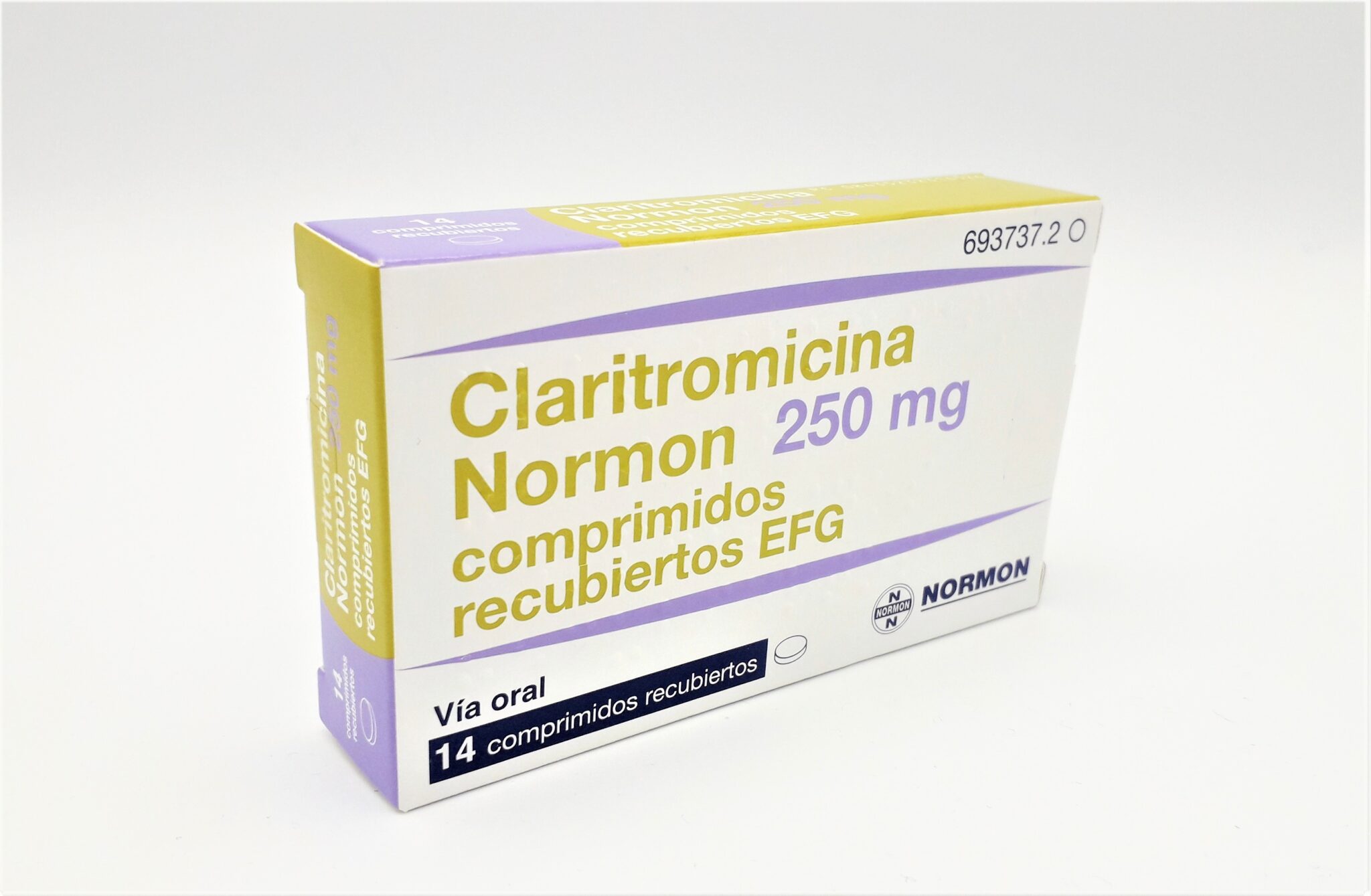 Prospecto Claritromicina Normon 500 mg: Información y dosificación