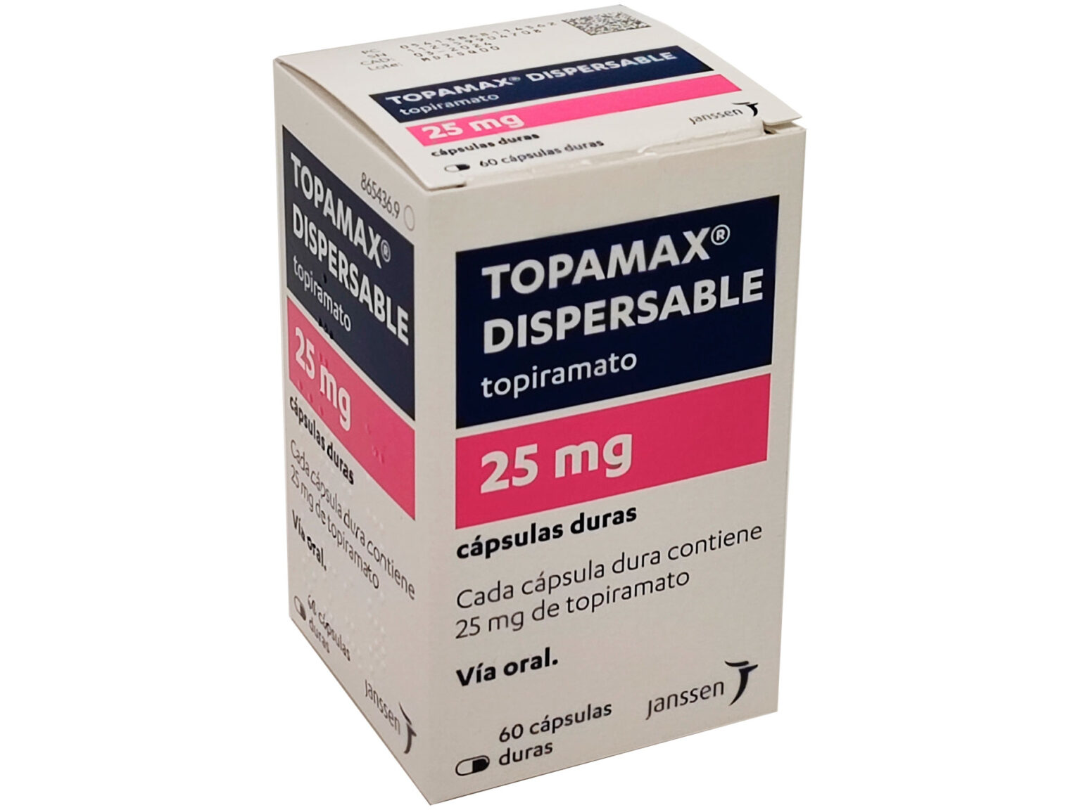 Topamax 25 mg: Efectos Secundarios, Prospecto y Recubrimiento del ...