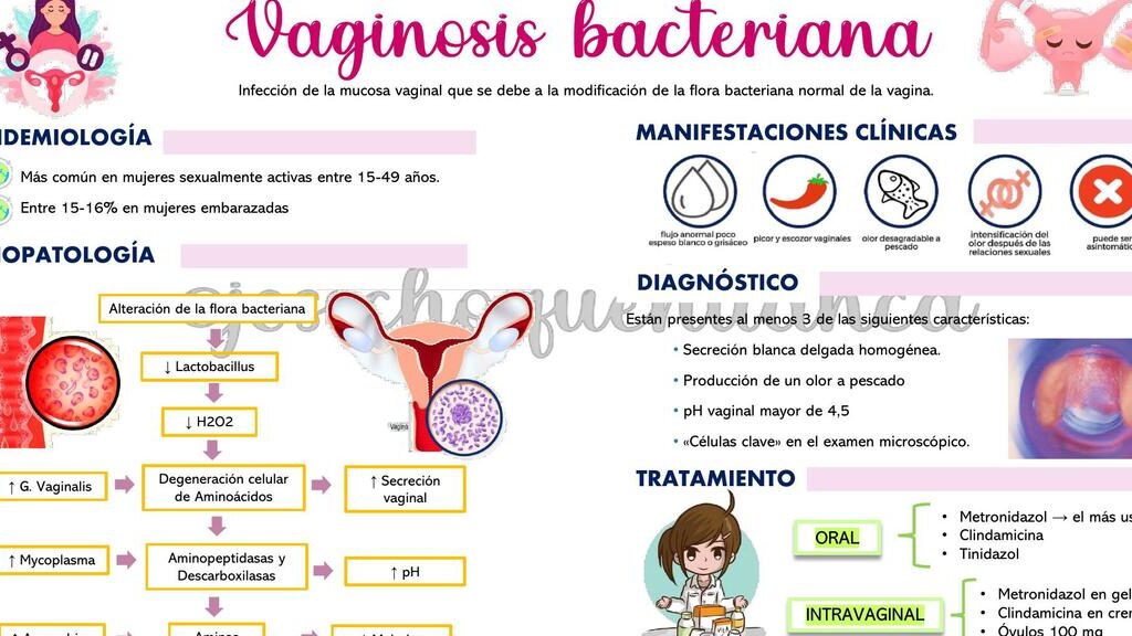 Vaginosis bacteriana: causas, síntomas y tratamientos efectivos